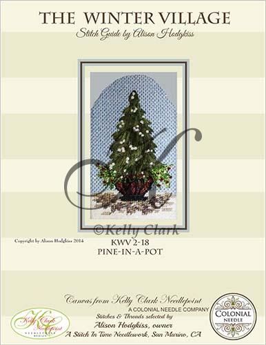 Pine In A Pot Stitch Guide– Stitch Therapy Needleworks