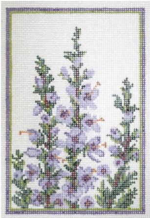 Norway Purple Heather Stitch Guide– Stitch Therapy Needleworks