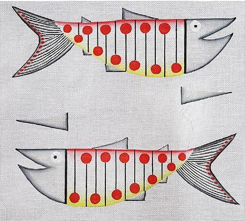 Big Spotted Fish– Stitch Therapy Needleworks