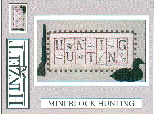 Hunting - Mini Blocks– Stitch Therapy Needleworks
