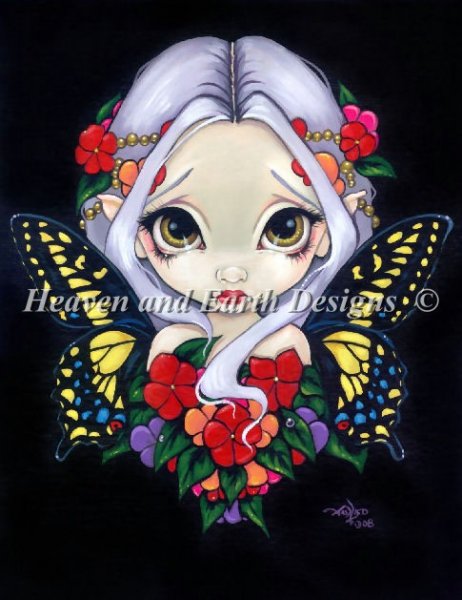 Impatiens Fairy - Quick Stitch– Stitch Therapy Needleworks