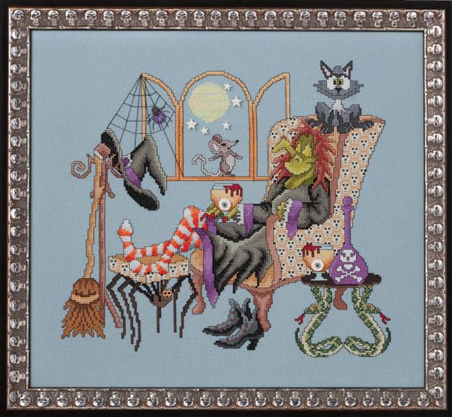 Come Sit A Spell– Stitch Therapy Needleworks