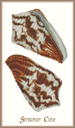 Shell Streamer Cone– Stitch Therapy Needleworks