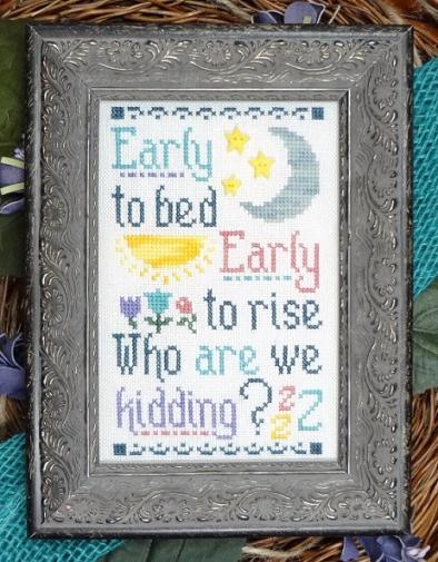 Early to Bed– Stitch Therapy Needleworks
