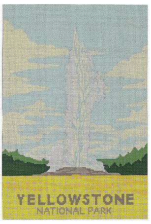 Yellowstone National Park– Stitch Therapy Needleworks