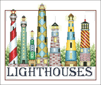 Lighthouses– Stitch Therapy Needleworks