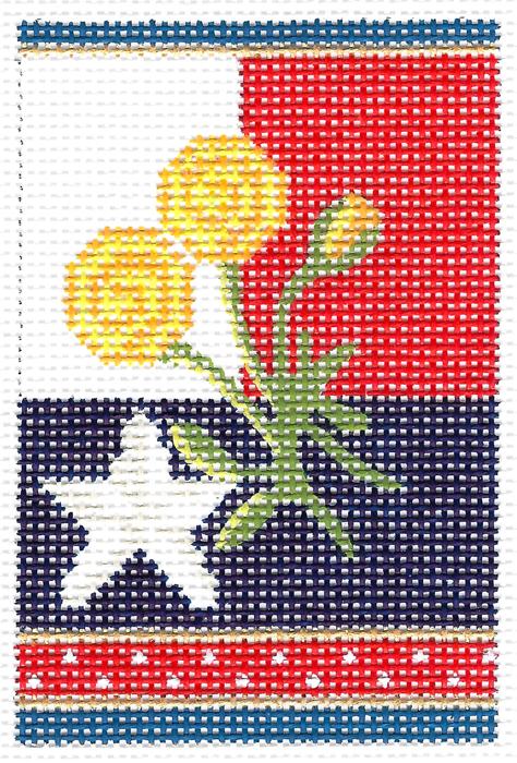 Yellow Rose Firecracker– Stitch Therapy Needleworks