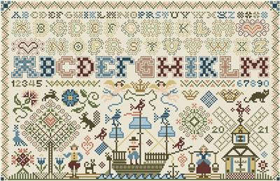 Dutch Sampler– Stitch Therapy Needleworks